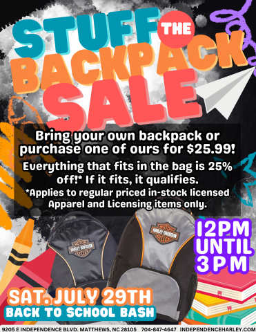 Stuff the Backpack | Independence Chapter #4539 | Charlotte North ...